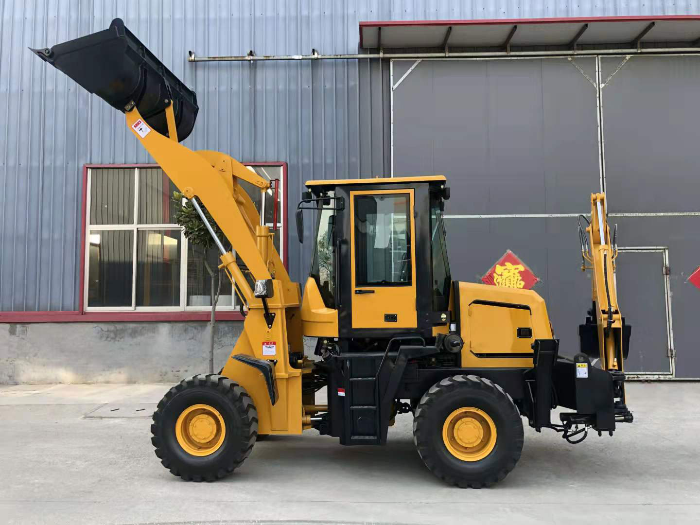 5 Ton Backhoe Loader Factory_Manufacture_Supplier - China Machinery ...